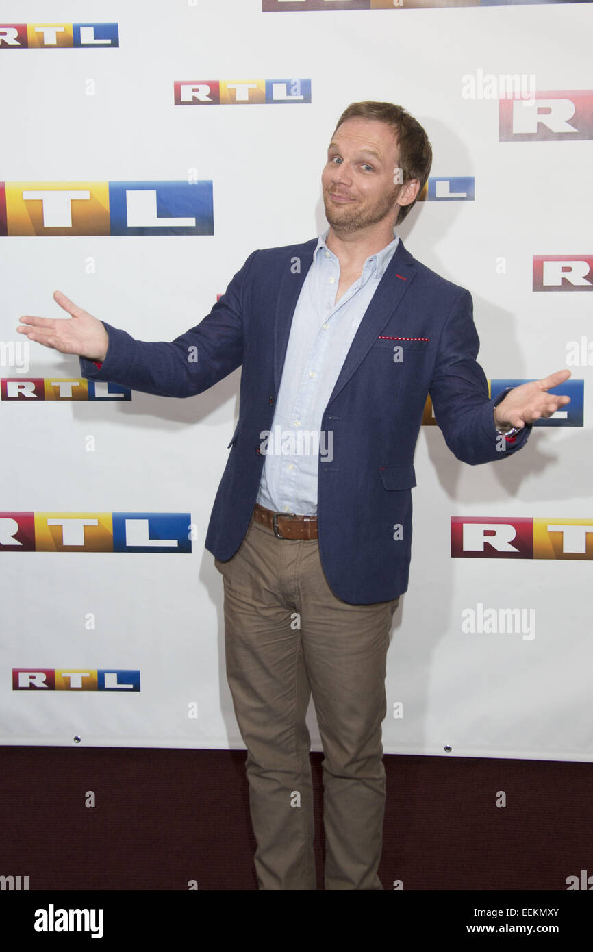 German TV RTL presents its new season at Hamburg Altes Zollamt ...