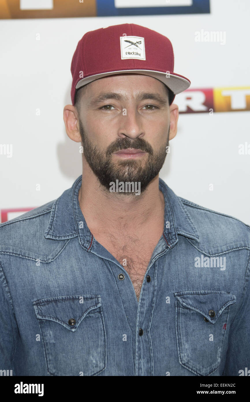 German TV RTL presents its new season at Hamburg Altes Zollamt ...