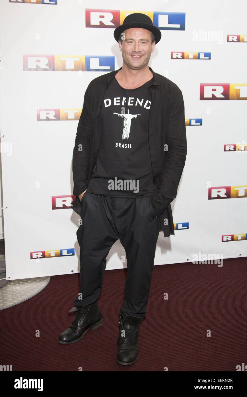 German TV RTL presents its new season at Hamburg Altes Zollamt ...