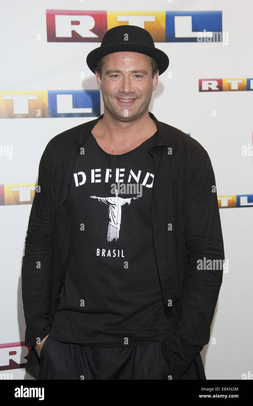 German TV RTL presents its new season at Hamburg Altes Zollamt ...