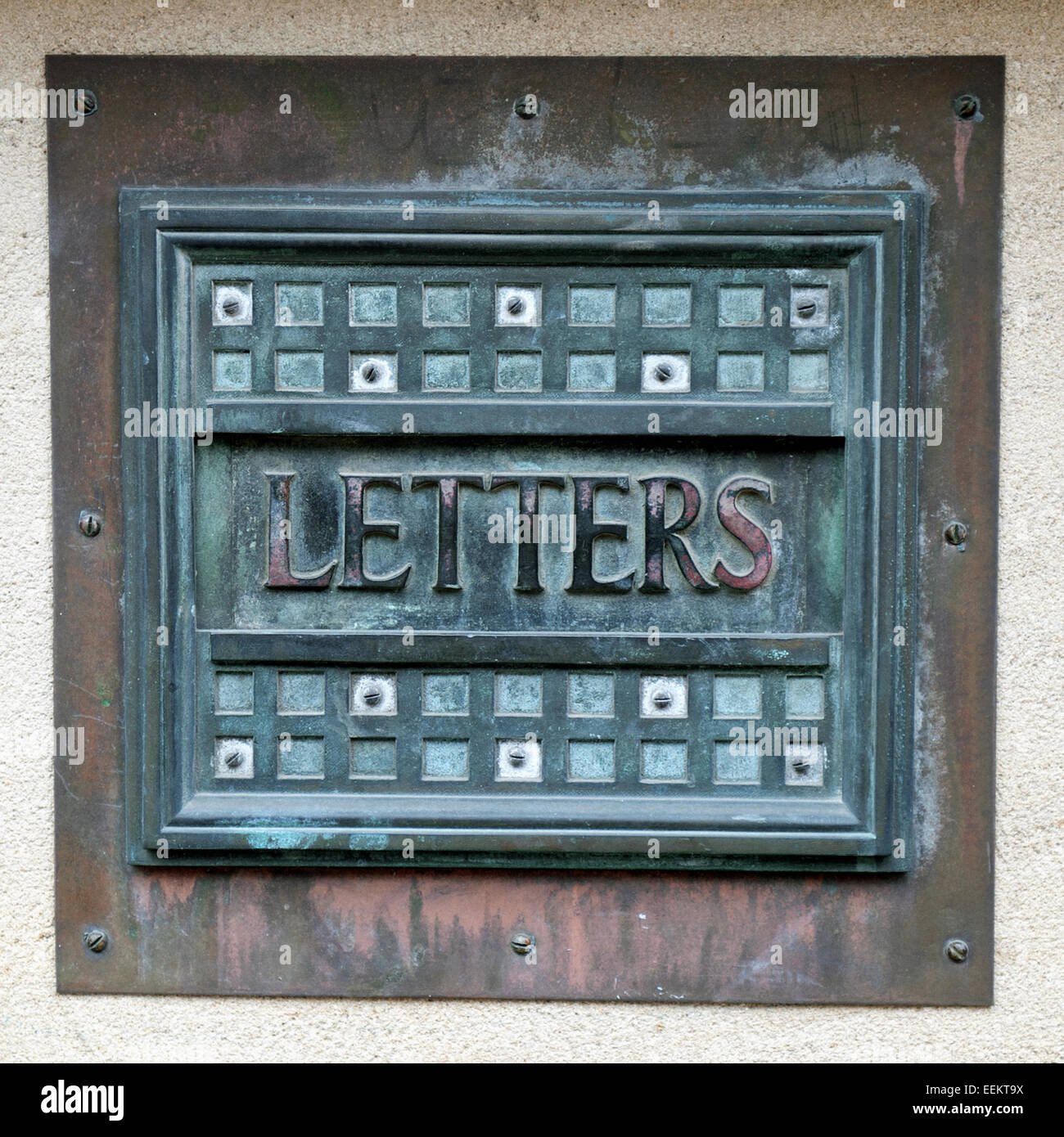 Ornate letterbox hi-res stock photography and images - Alamy