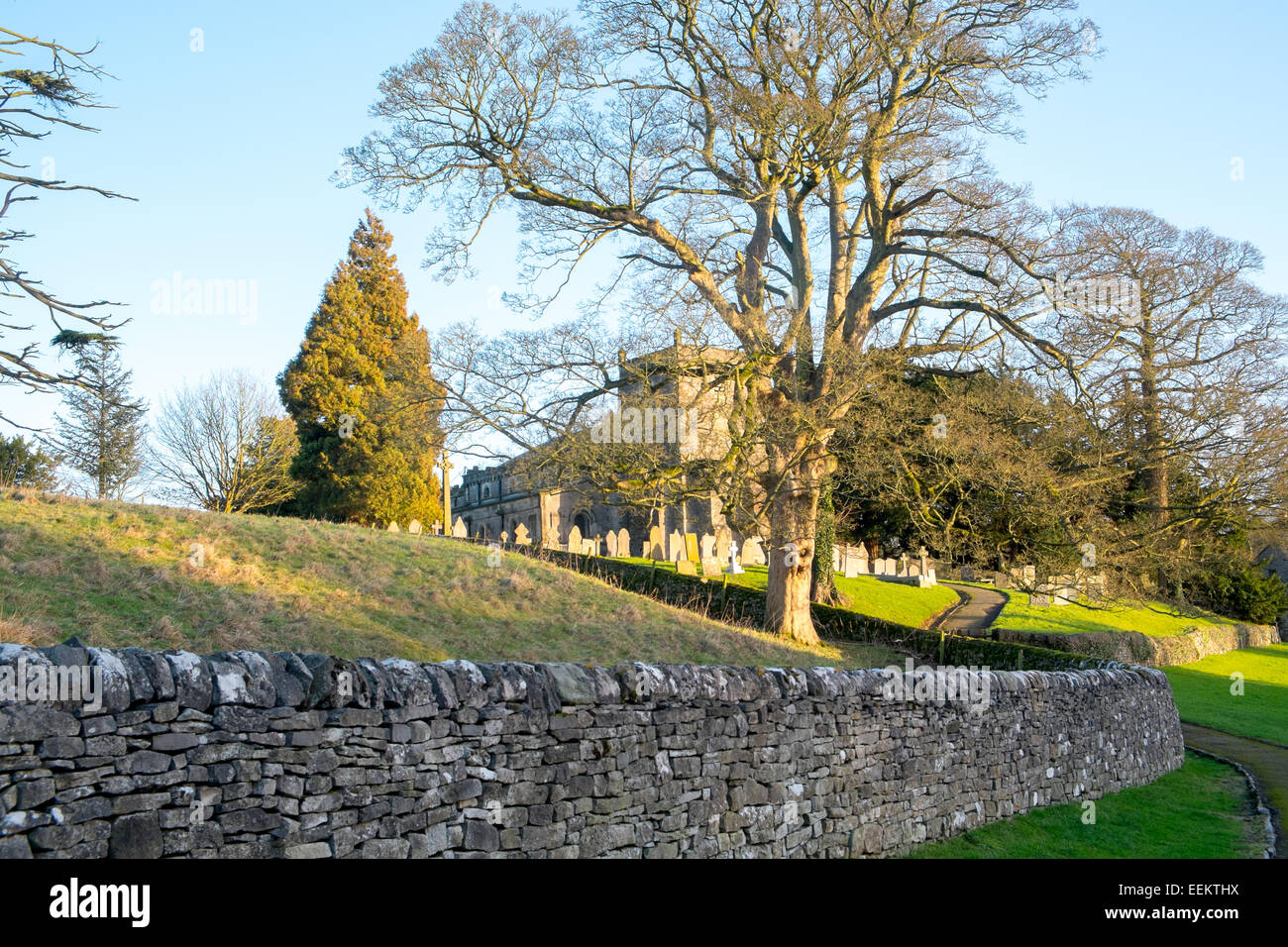 Tissington estate village hi-res stock photography and images - Alamy