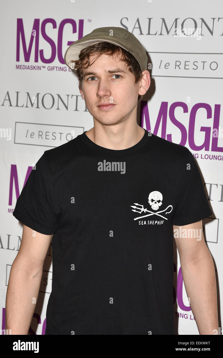 LONDON, UK ,19th JANUARY 2015 : Greg Lowe attends the MediaSkin Gifting ...