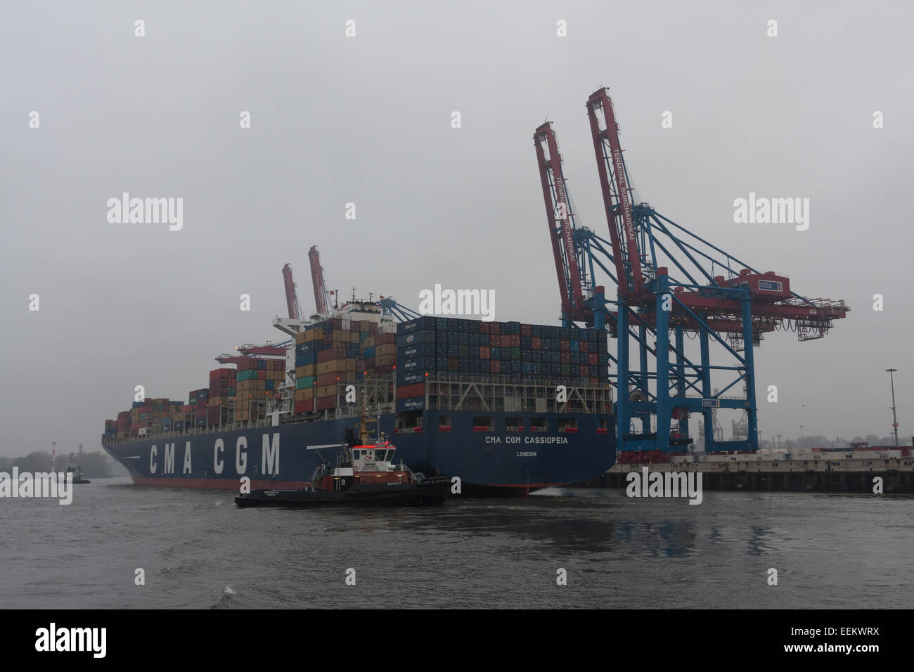 Cma cgm ship germany hi-res stock photography and images - Alamy