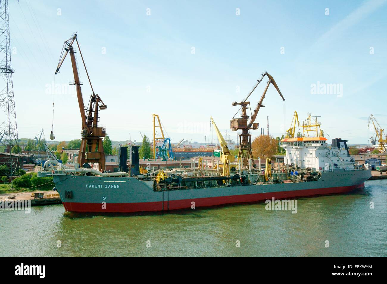 Dock docks dockside crane hi-res stock photography and images - Alamy
