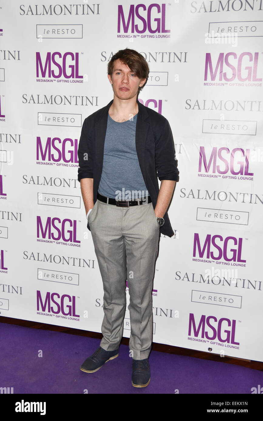 London, UK. 19th January, 2015. Greg Austin attends the MediaSkin ...