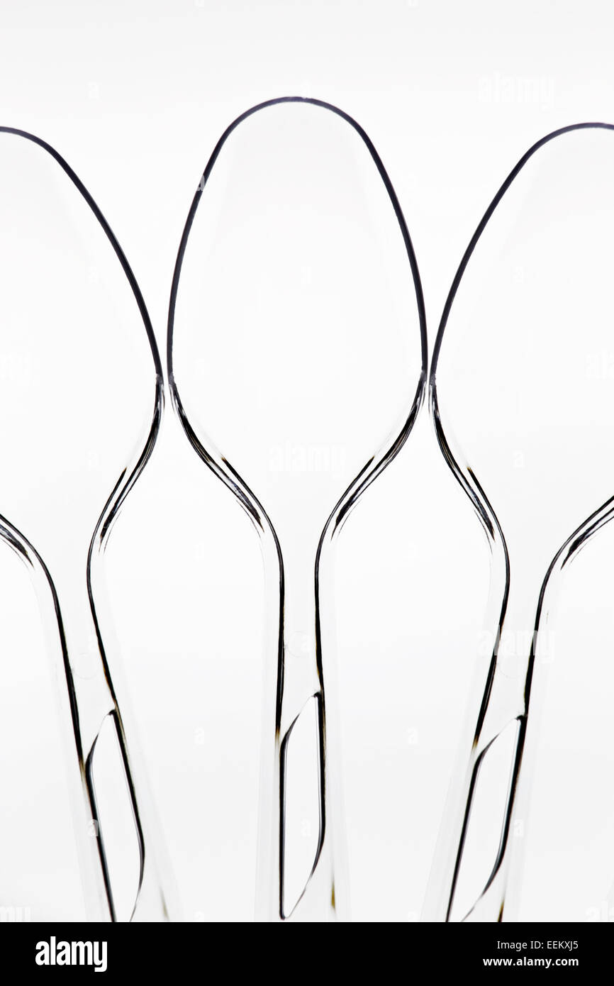 Plastic disposable spoon hi-res stock photography and images - Alamy