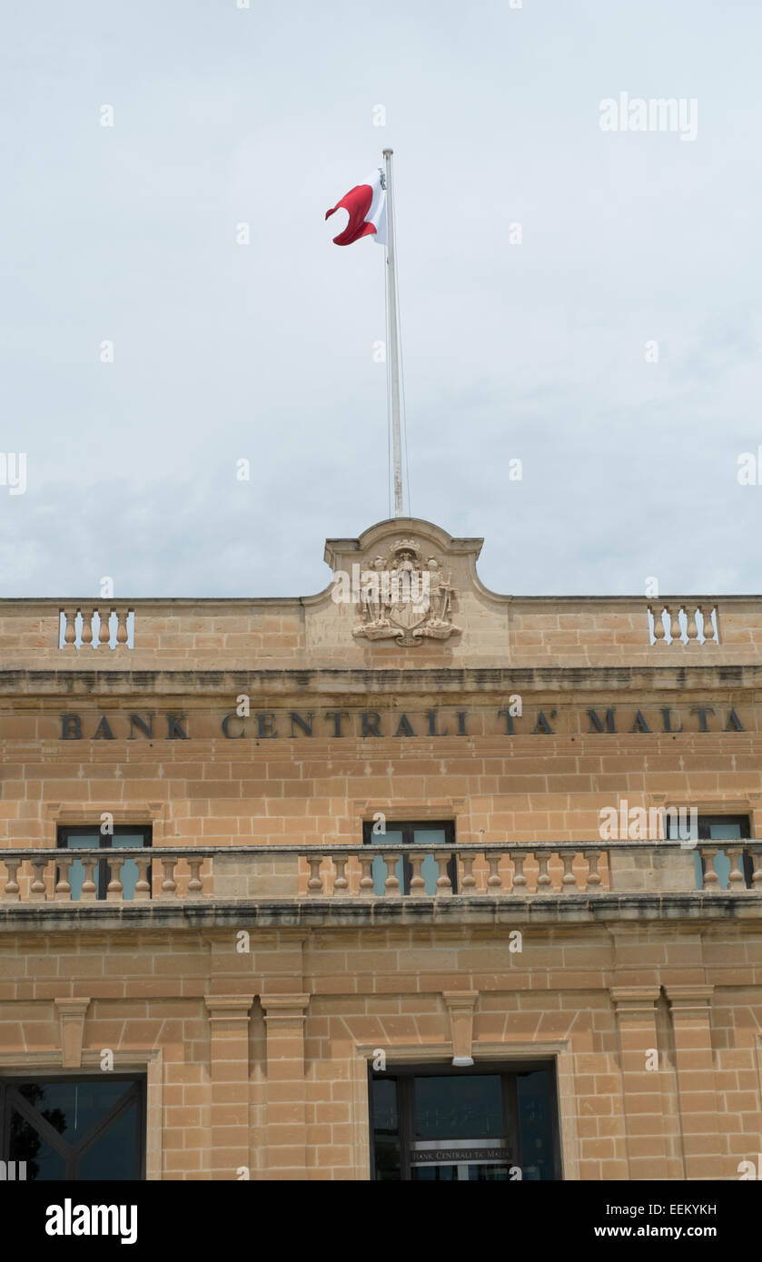 Central bank valletta hi-res stock photography and images - Alamy