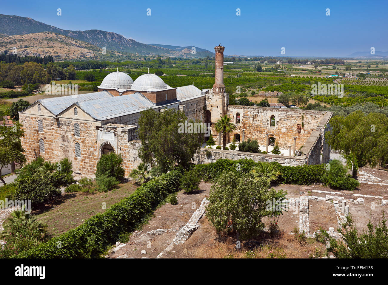 Isa Bey Mosque. Selcuk, Turkey Stock Photo - Alamy