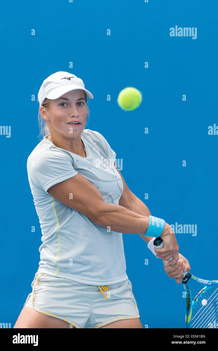 Yulia putintseva australian open hi-res stock photography and images ...