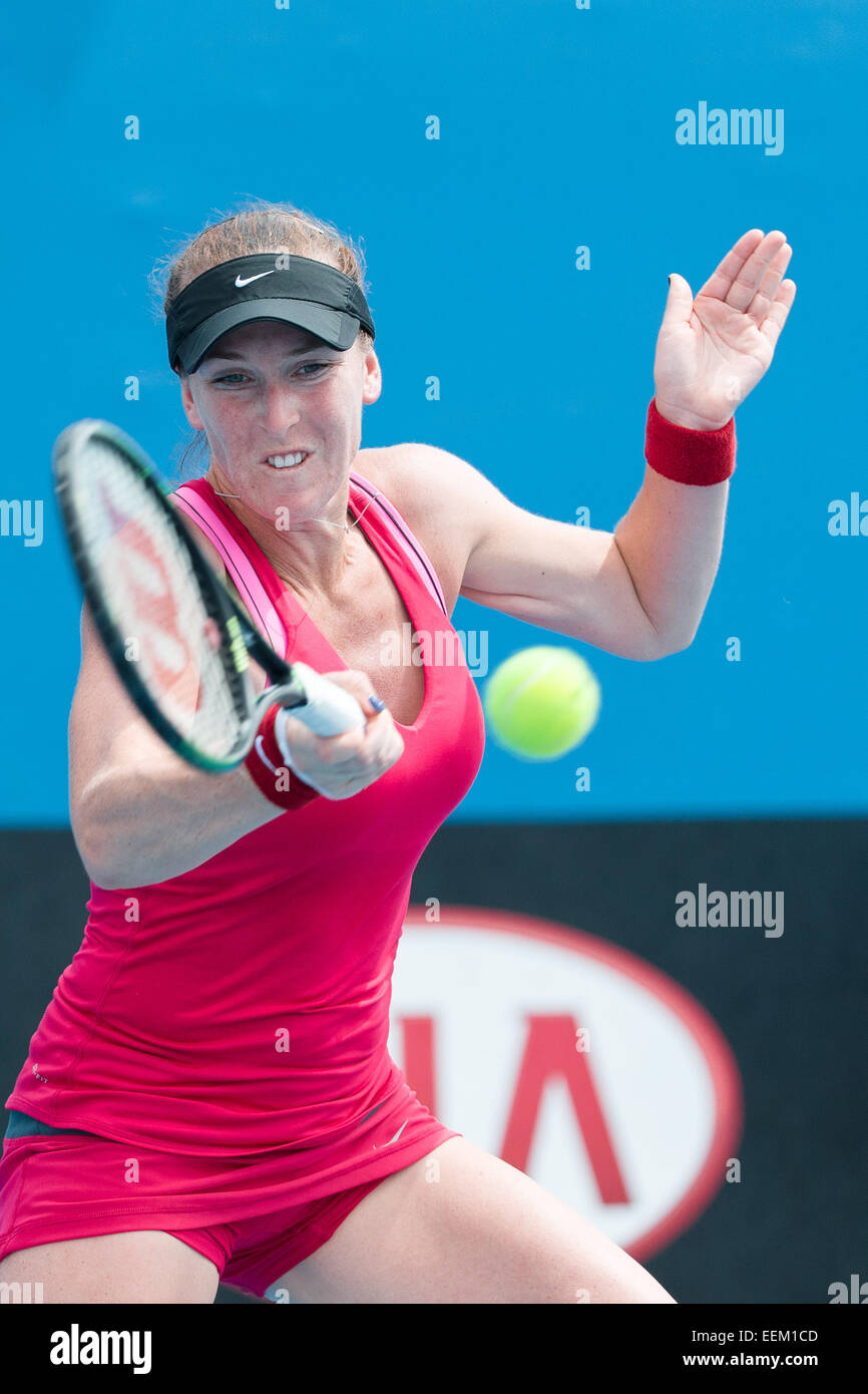 Melbourne, Australia. 20th Jan, 2015. Madison Brengle (USA) in action ...