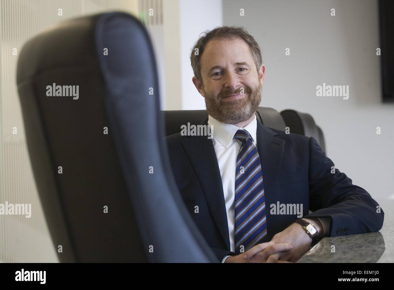 Los Angeles, California, USA. 13th Jan, 2015. Peter Binkow, partner ...