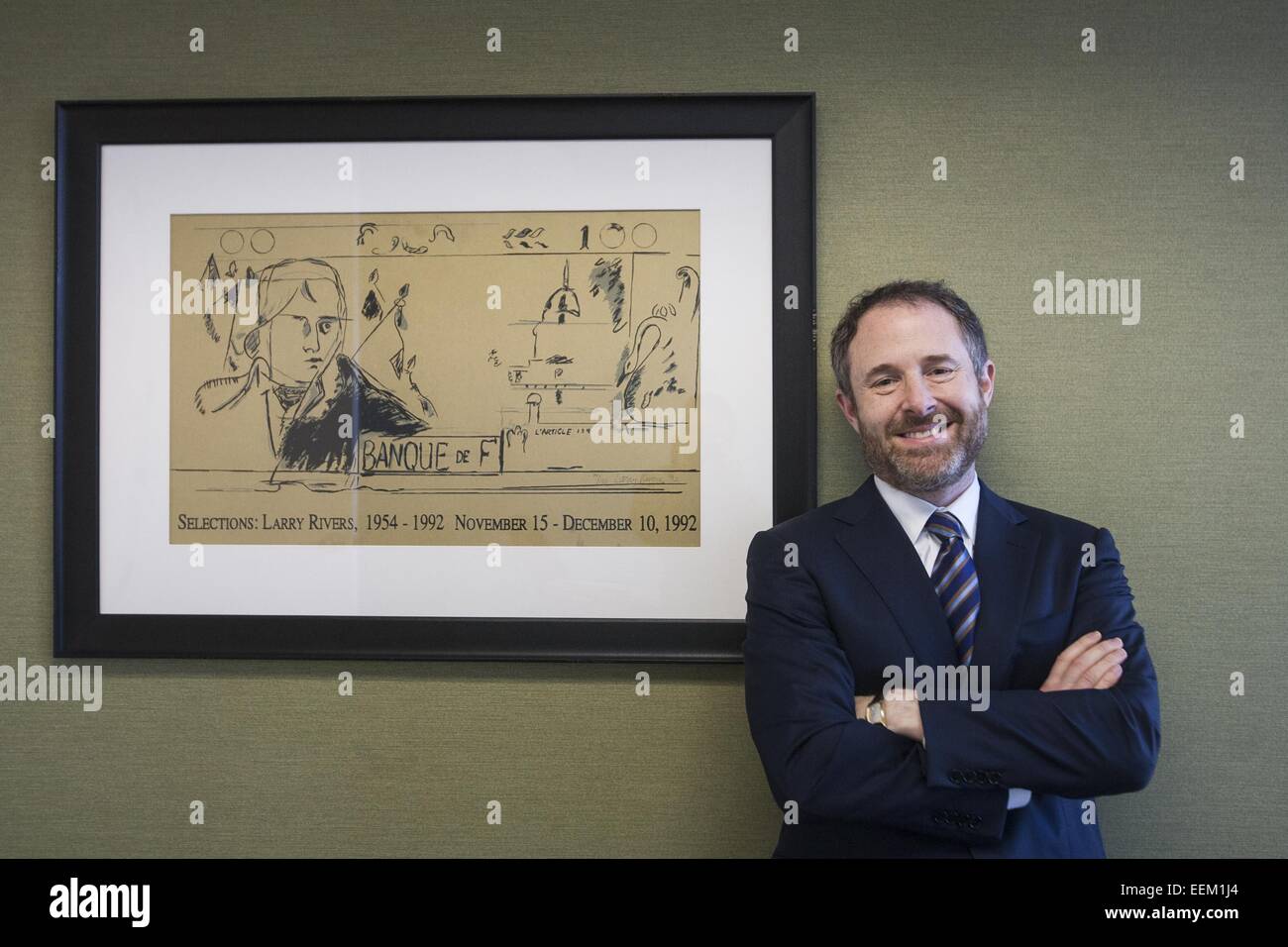 Los Angeles, California, USA. 13th Jan, 2015. Peter Binkow, partner ...