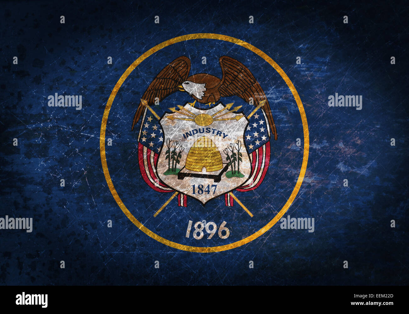 Flag utah hi-res stock photography and images - Alamy