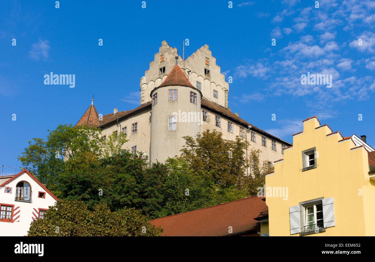 Burg Meersburg, Old Castle, Meersburg, Baden-Württemberg, Germany Stock ...