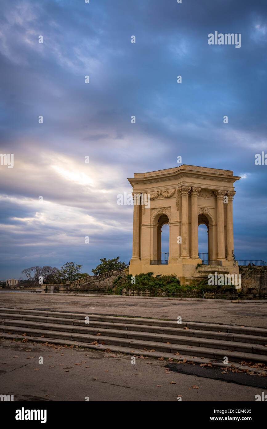 18th century Water tower, Montpellier, France Stock Photo - Alamy
