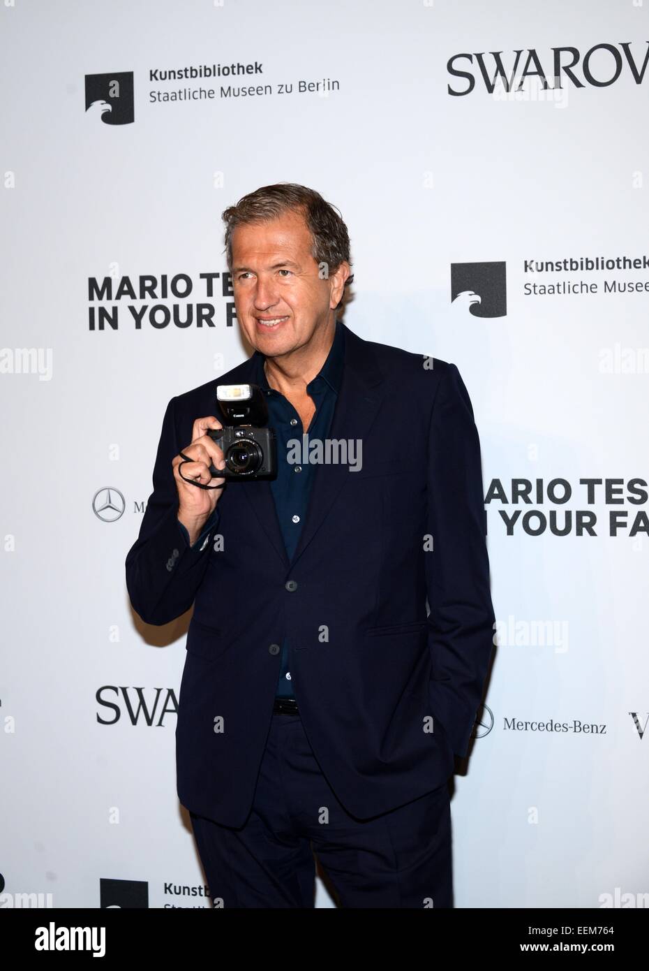 Berlin, Germany. 19th Jan, 2015. Peruvian fashion photographer Mario ...