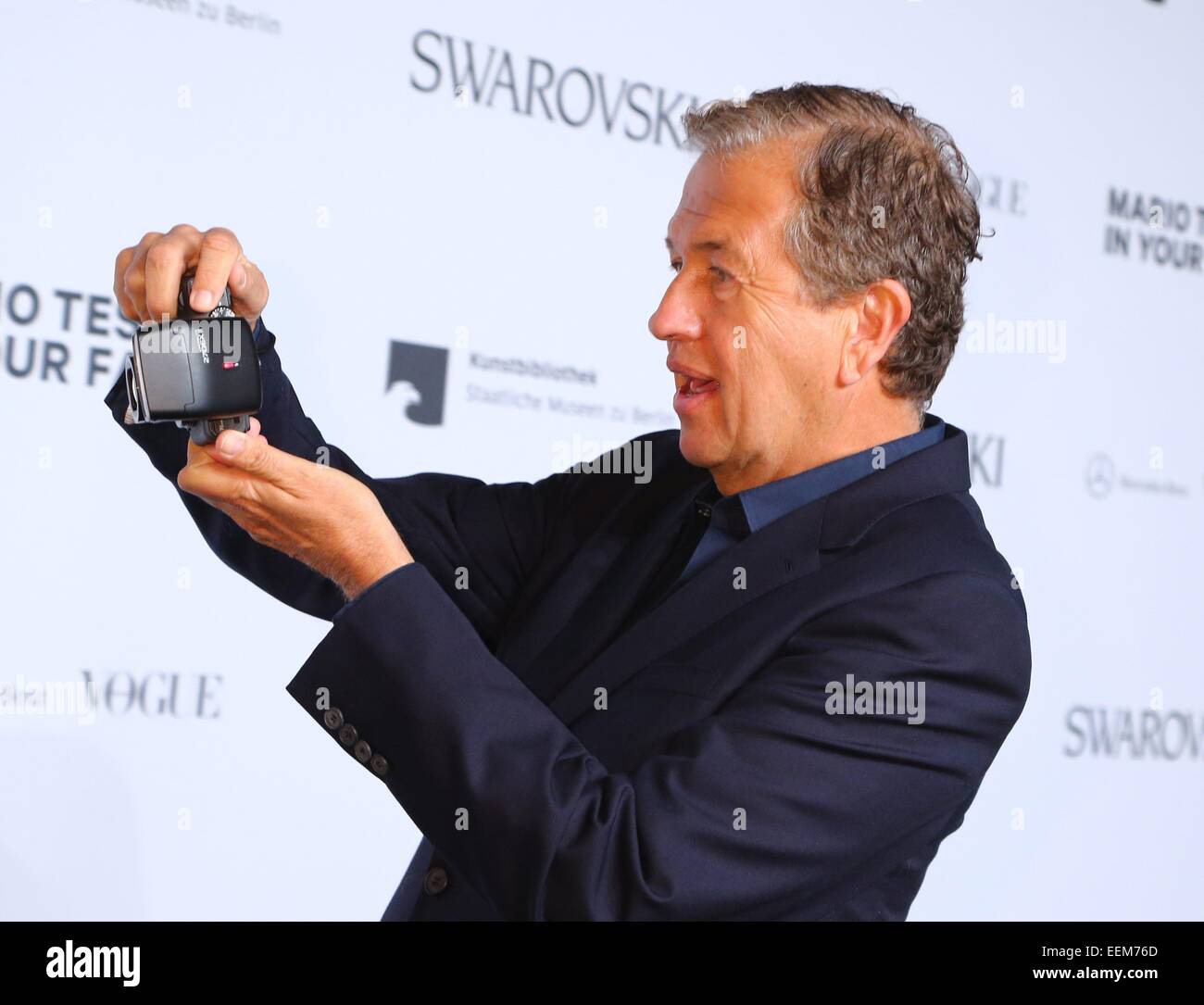 Berlin, Germany. 19th Jan, 2015. Peruvian fashion photographer Mario ...