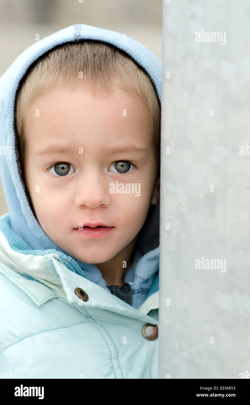 Portrait of blonde blue eyed boy hi-res stock photography and images ...