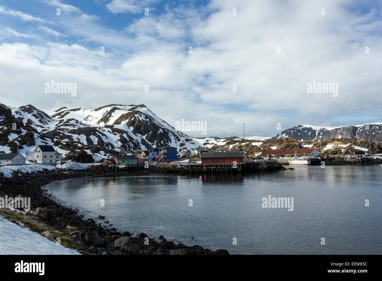 Norway, Finnmark County, Kamoyver Stock Photo - Alamy