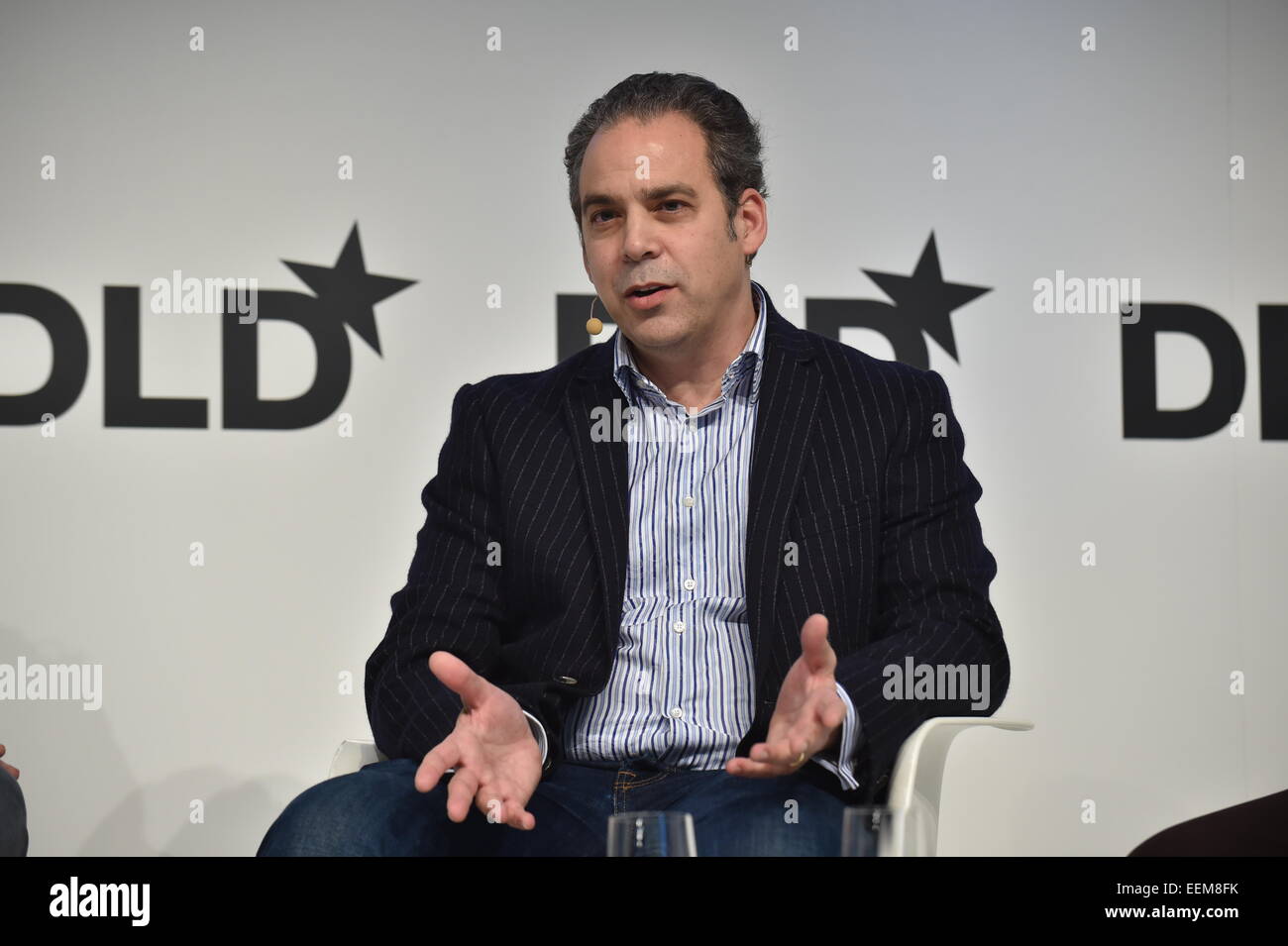 MUNICH/GERMANY - JANUARY 19: Andrew Goldstein (Deloitte Digital) speaks ...