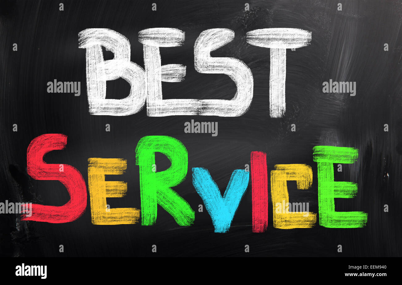 Best Service Concept Stock Photo - Alamy