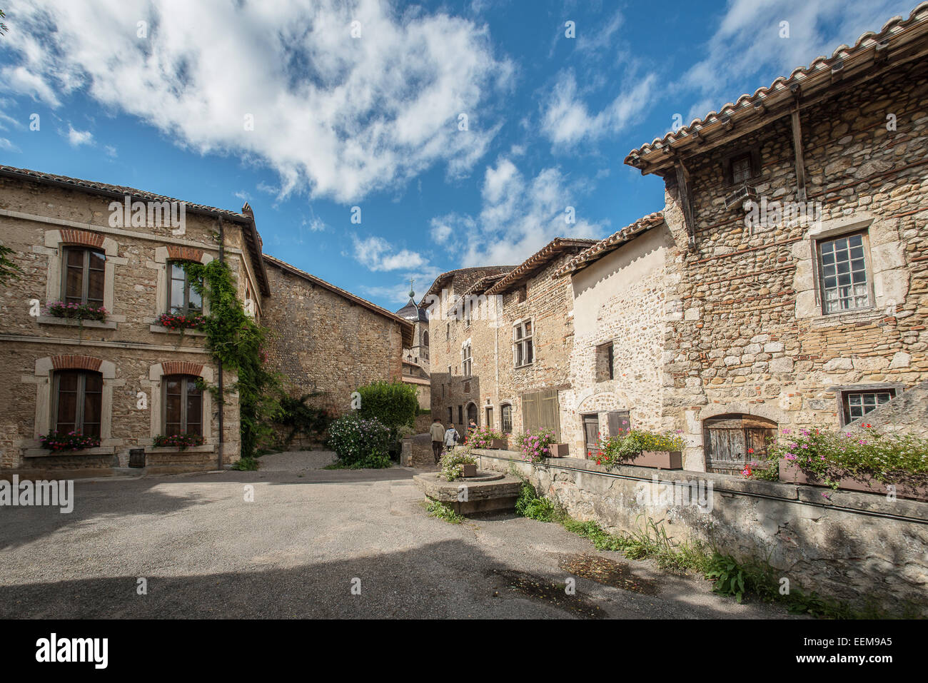 France, Rhone-Alpes, Perouges, Medieval town Stock Photo - Alamy