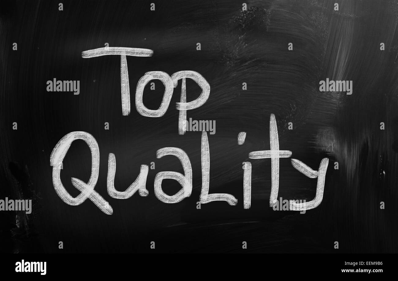 Quality not quantity Black and White Stock Photos & Images - Alamy