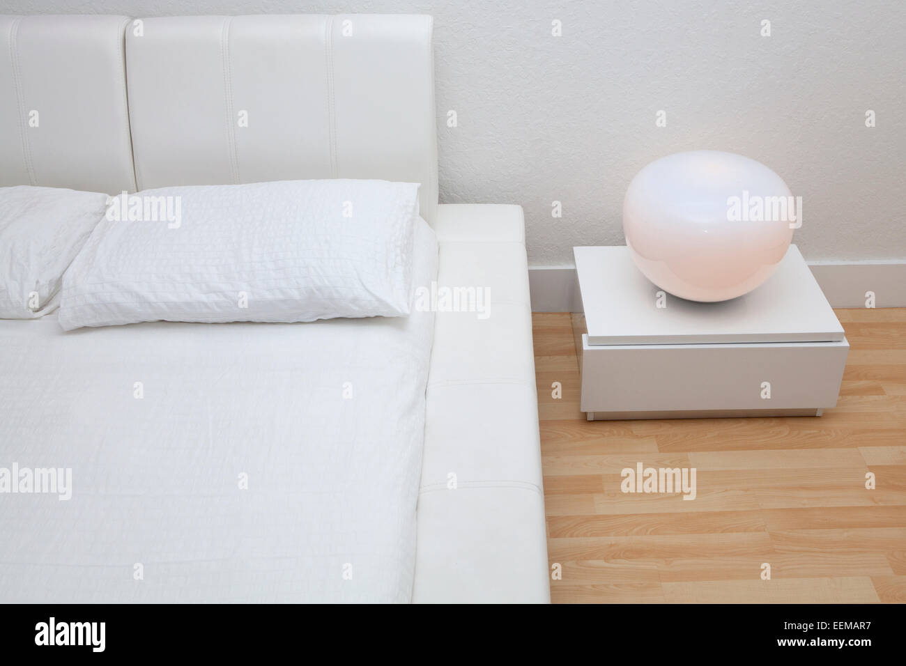 High modern headboard bedroom interior hi-res stock photography and ...