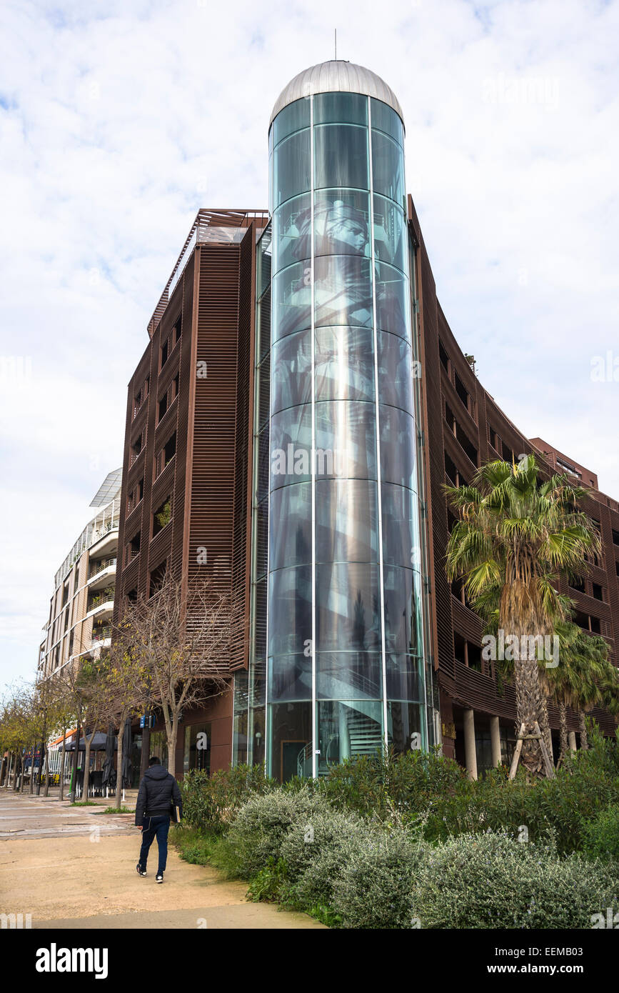 Port Pallas building, Port Marianne urban housing development ...