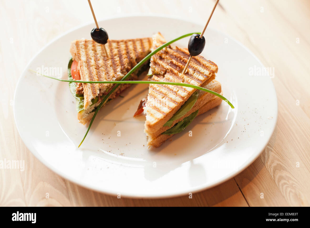 Closeup shot vegetable sandwiches hi-res stock photography and images ...