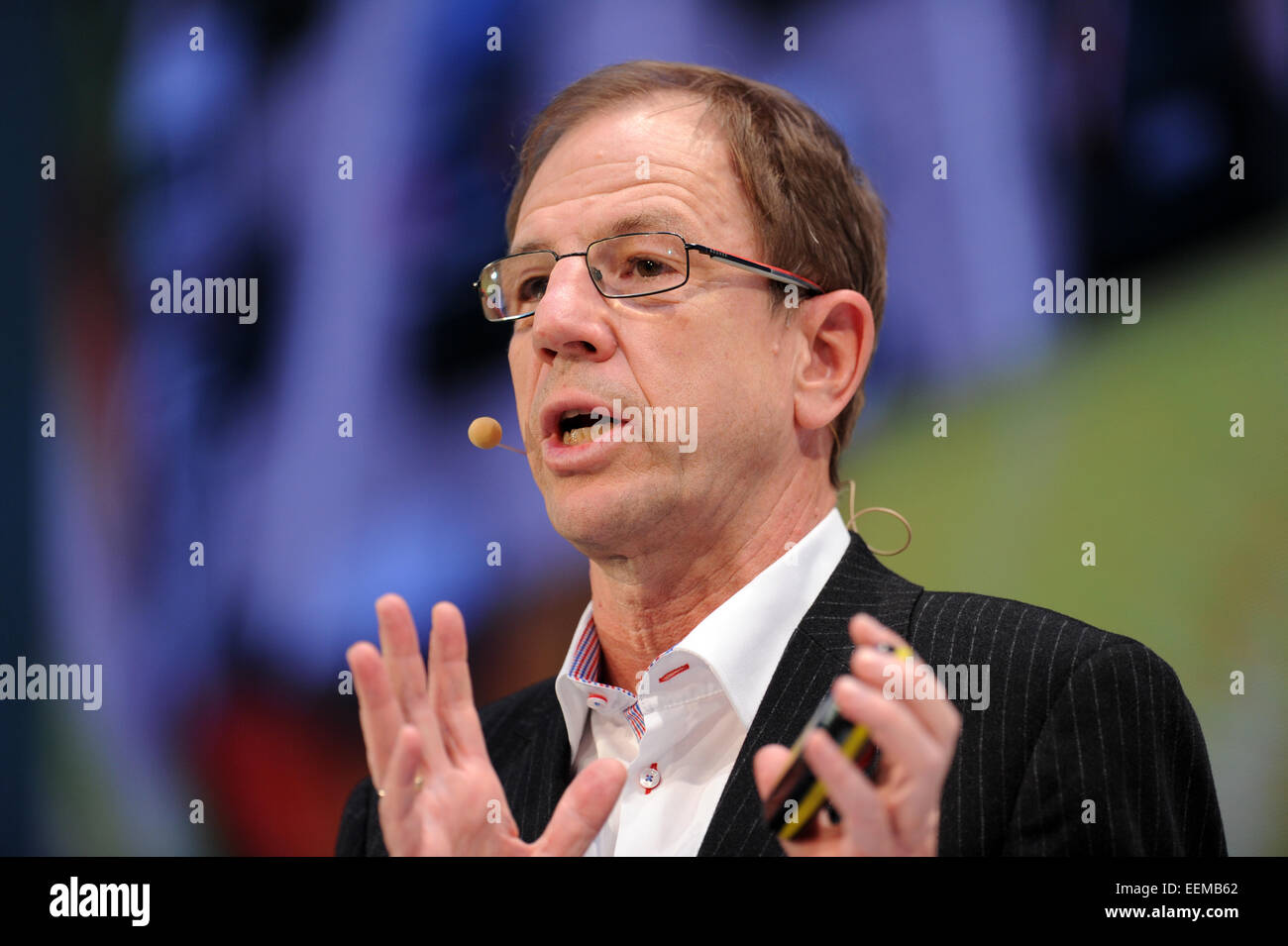 Reinhard Ploss, Vorstandsvorsitzender der Infineon AG, spricht am 19.01 ...