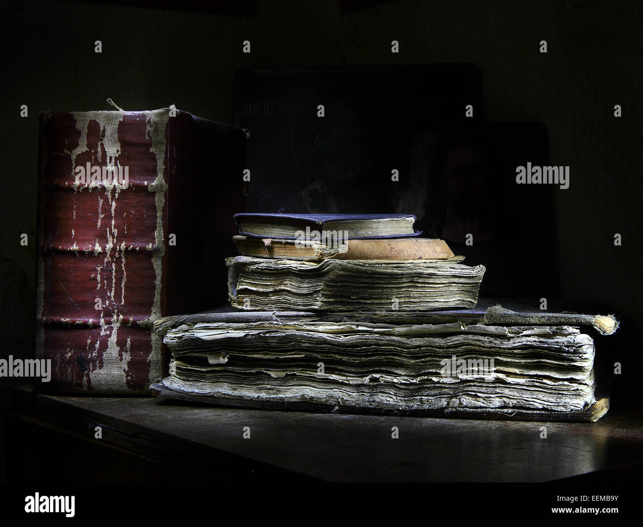 The old books Stock Photo - Alamy