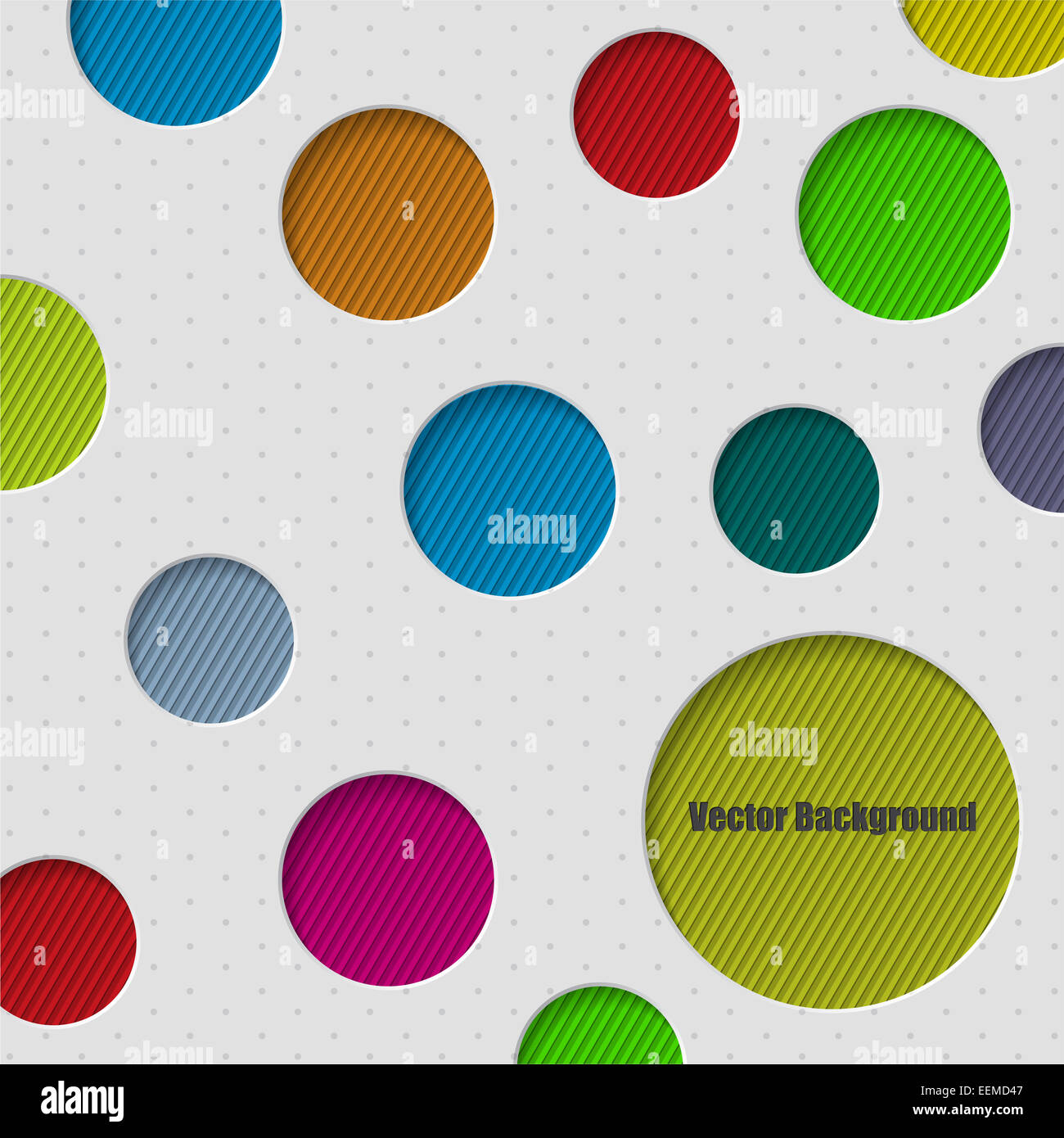 Circle background design with striped color elements Stock Photo - Alamy
