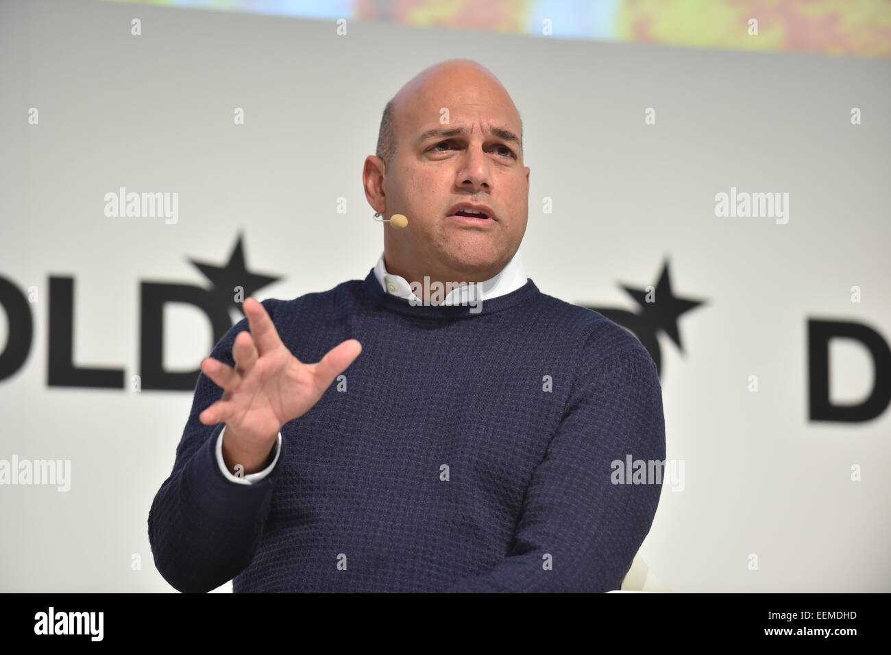 MUNICH/GERMANY - JANUARY 19: Salim Ismail (Singularity University ...