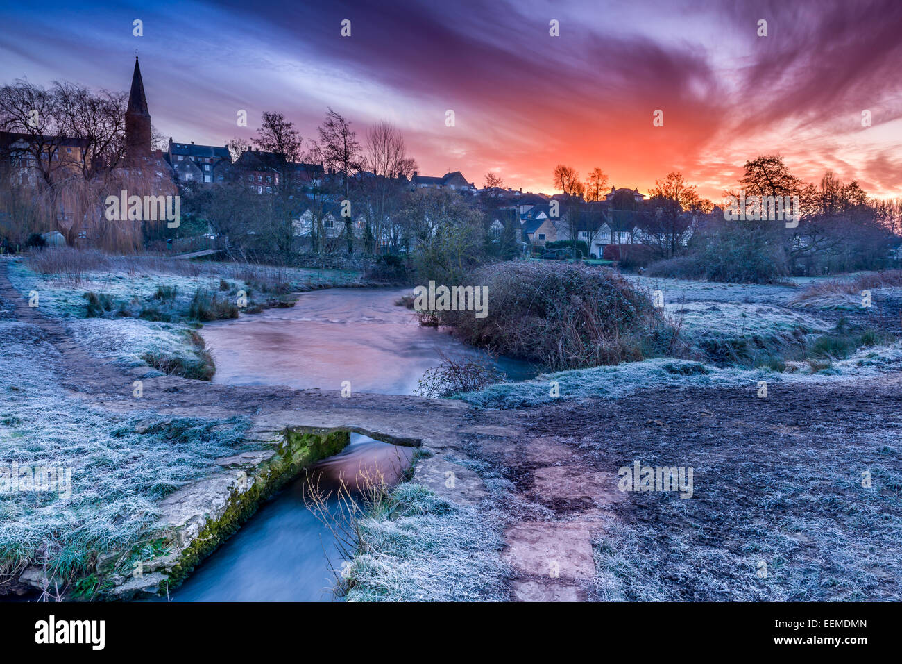 January sunrise hi-res stock photography and images - Alamy