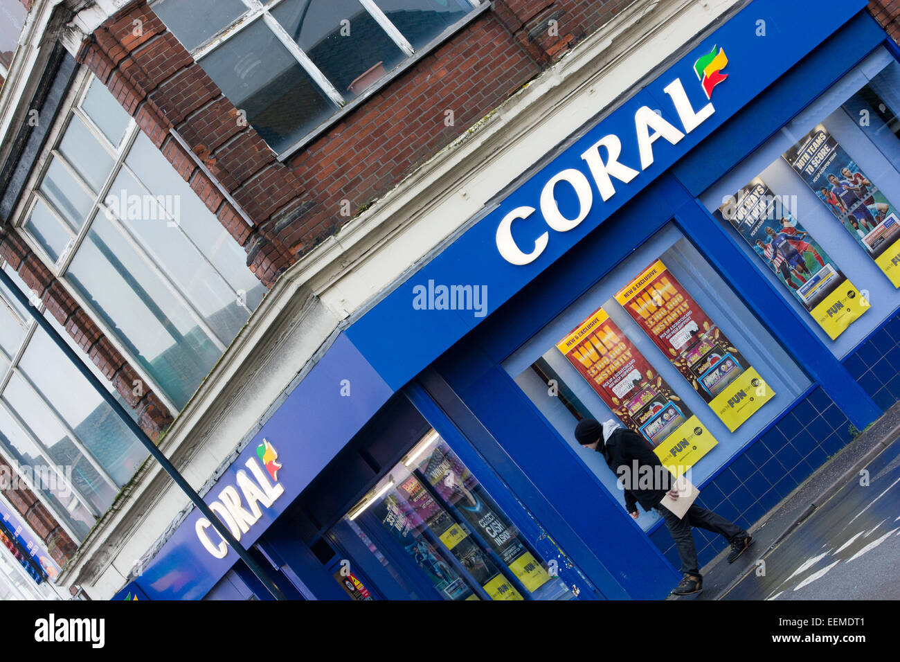 Coral betting shop hi-res stock photography and images - Alamy
