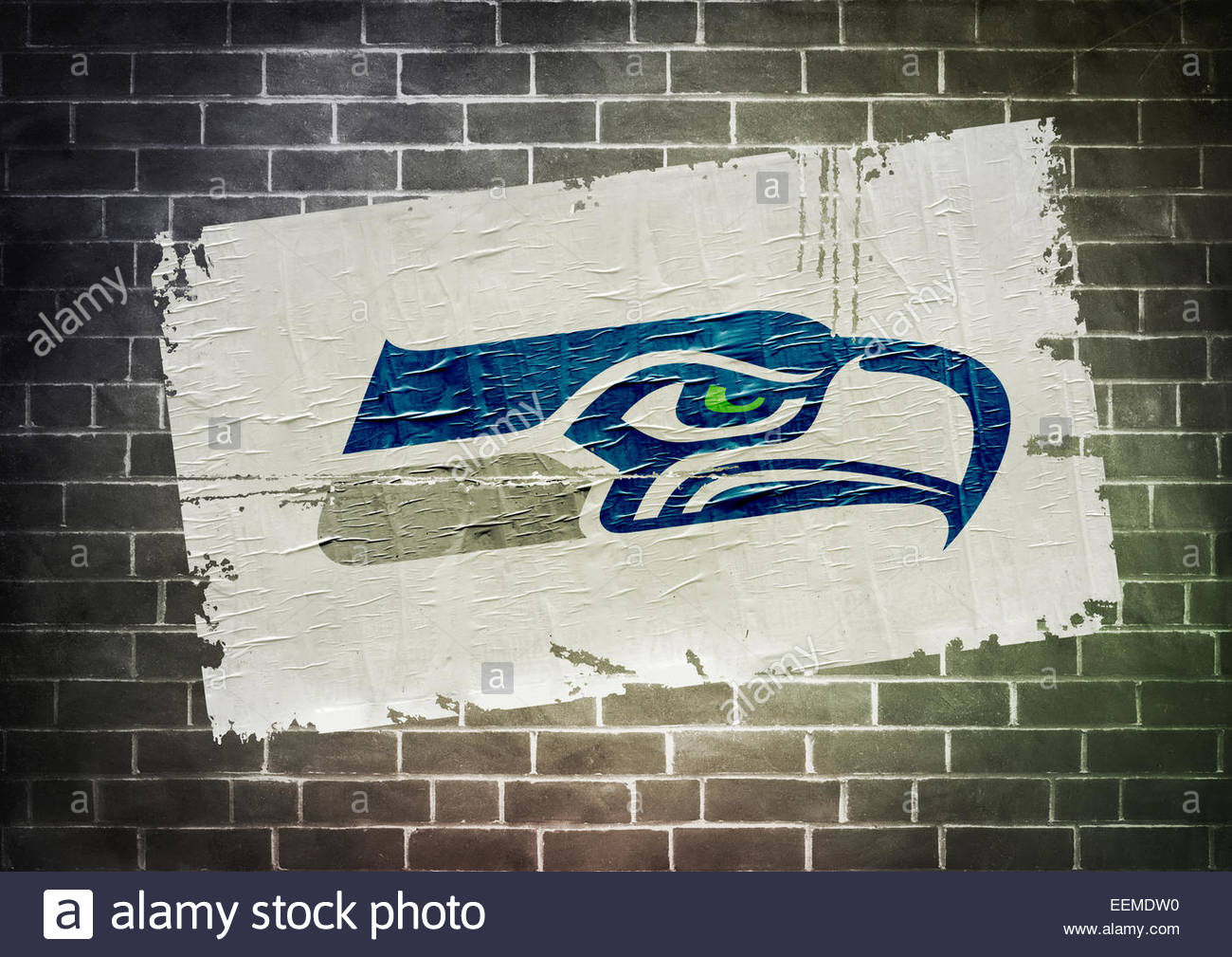 Seattle Seahawks Logo Stock Photos & Seattle Seahawks Logo Stock Images ...