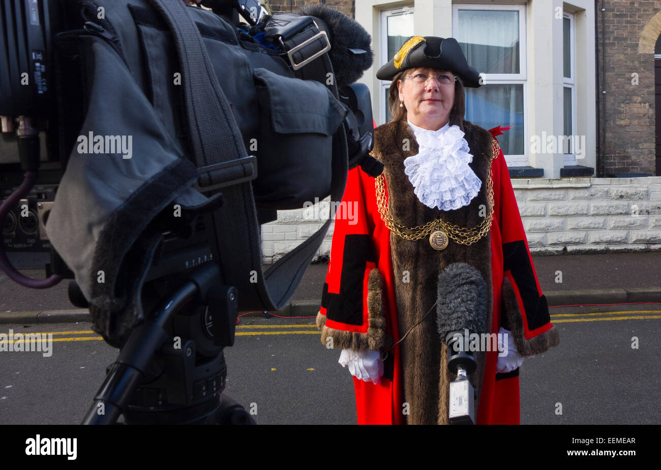 mayor mayoress Councillor Marlene Fairhead Stock Photo - Alamy