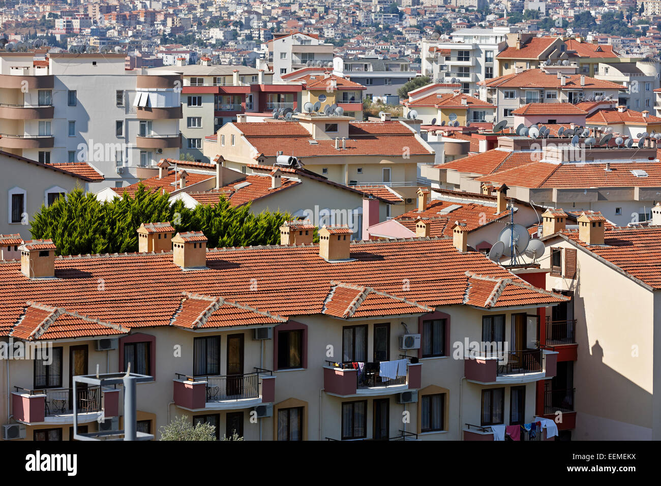 Kusadasi town, Aydin Province, Turkey Stock Photo - Alamy