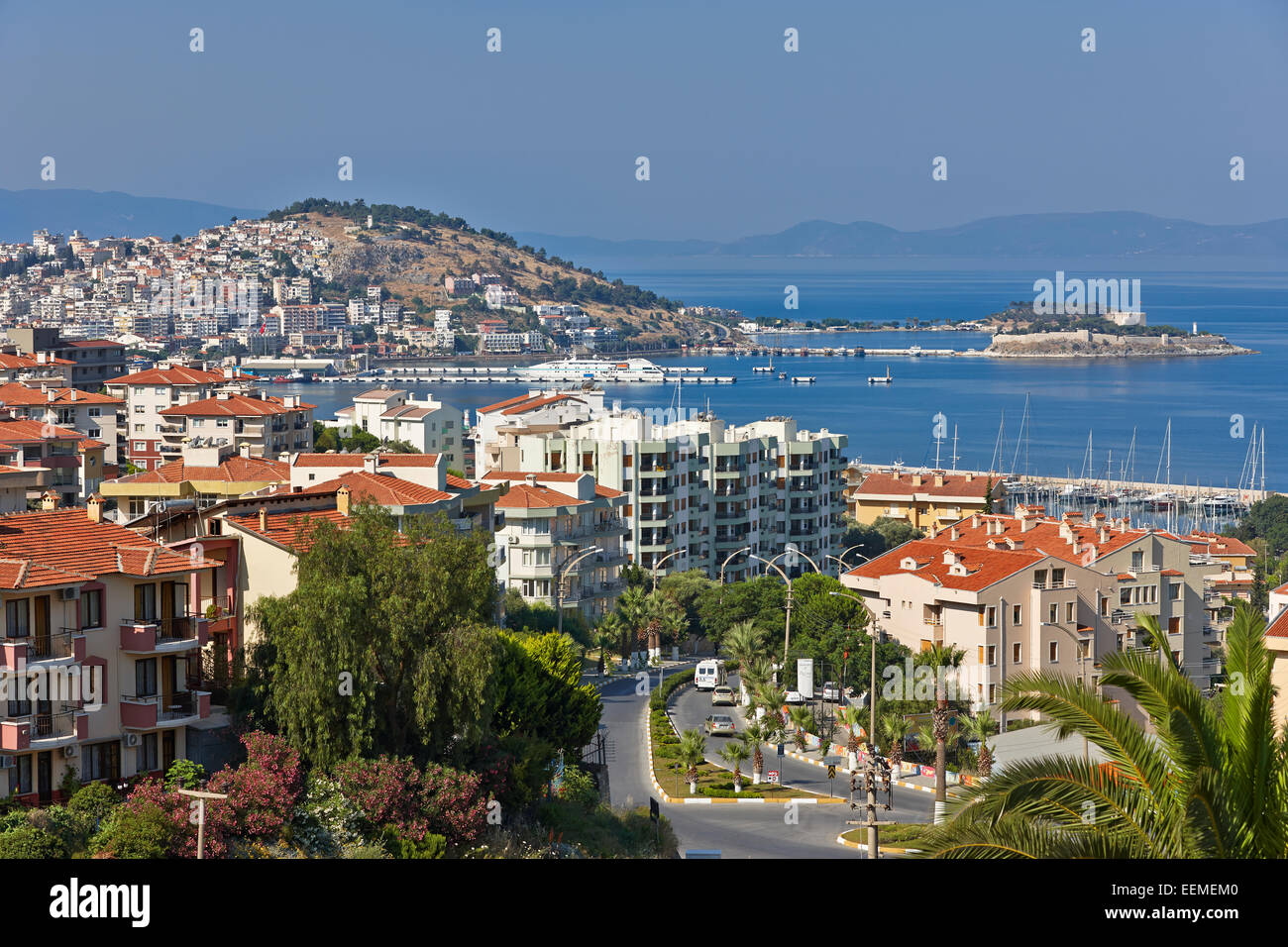 Kusadasi town, Aydin Province, Turkey Stock Photo - Alamy