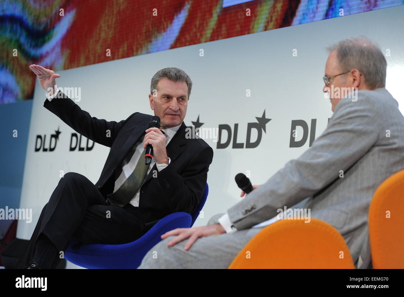 Munich, Germany. 20th Jan, 2015. MUNICH/GERMANY - JANUARY 20: Günther ...