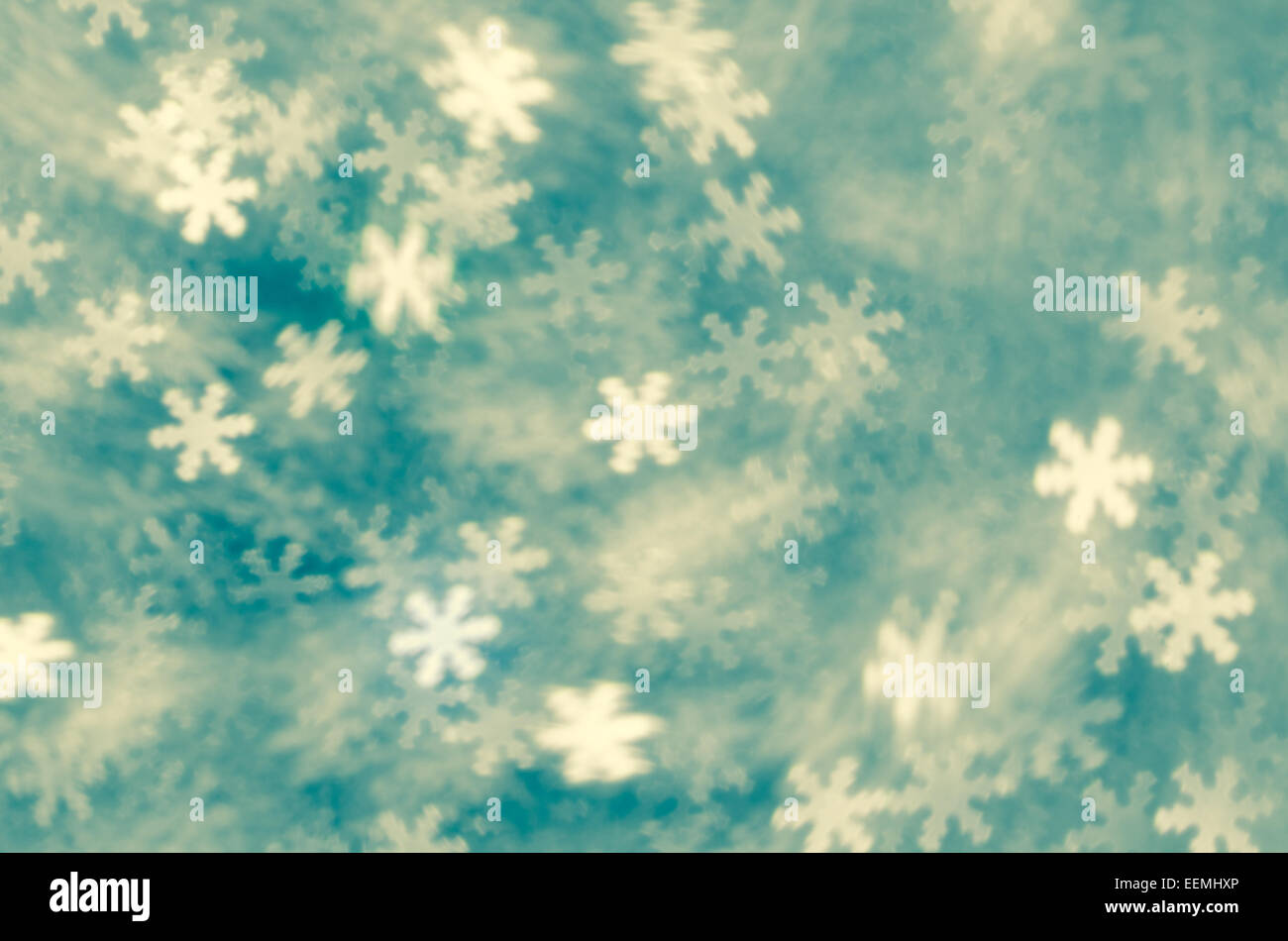 Winter holiday abstract background with snowflake shapes Stock Photo ...