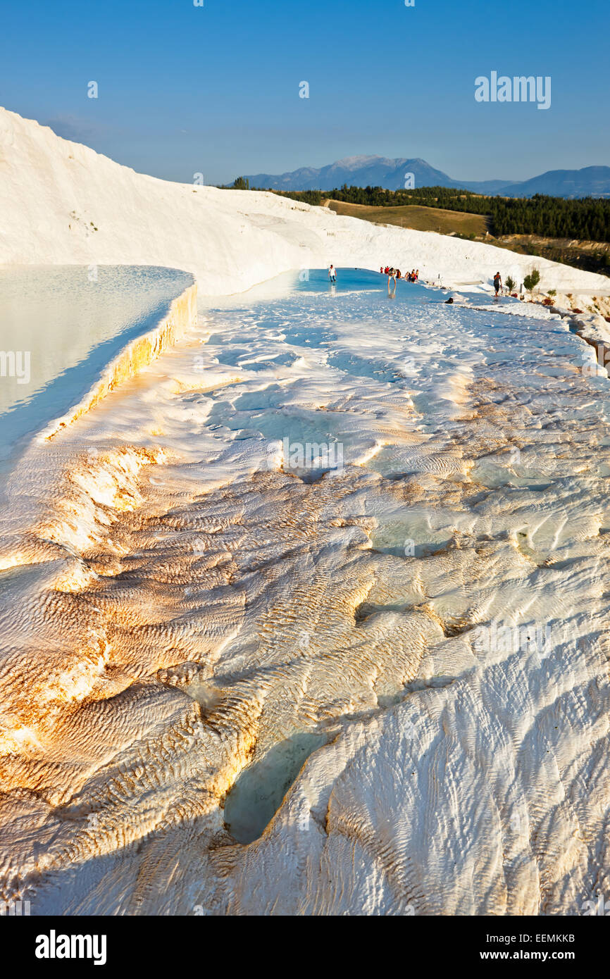 Pamukkale travertine terraces hi-res stock photography and images - Alamy