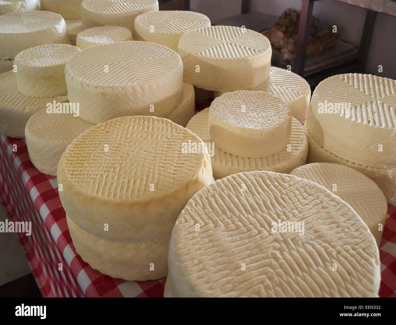 Selection of Majorero Goat and sheep Cheese of Fuerteventura Canary ...