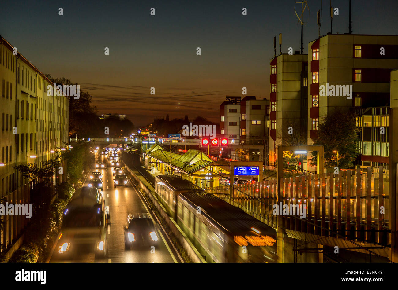 Autobahn motorway hi-res stock photography and images - Alamy