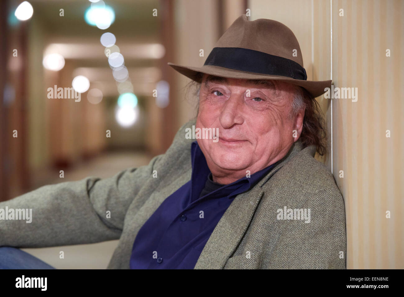 The screenwriter Peter Zingler poses at a photo shoot for the ARD film ...