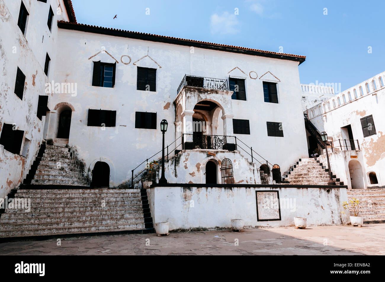Elmina castle, Ghana Stock Photo - Alamy