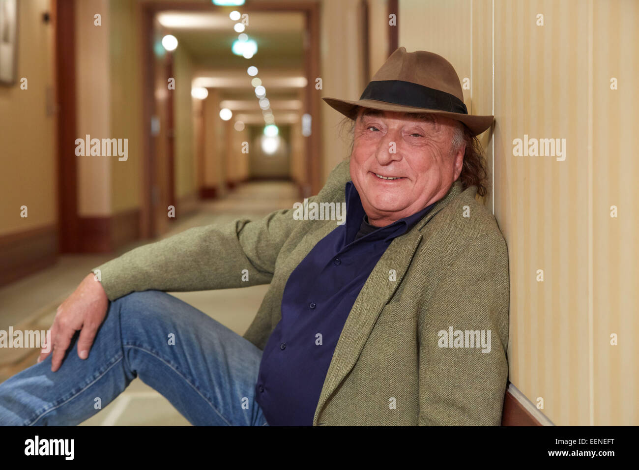 The screenwriter Peter Zingler poses at a photo shoot for the ARD film ...