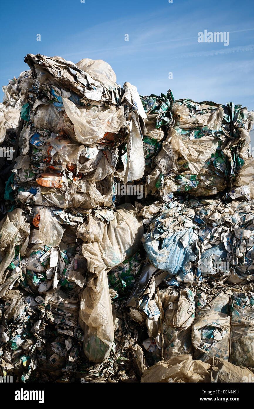 Pile of waste and trash for recycling or safe disposal, Great for ...